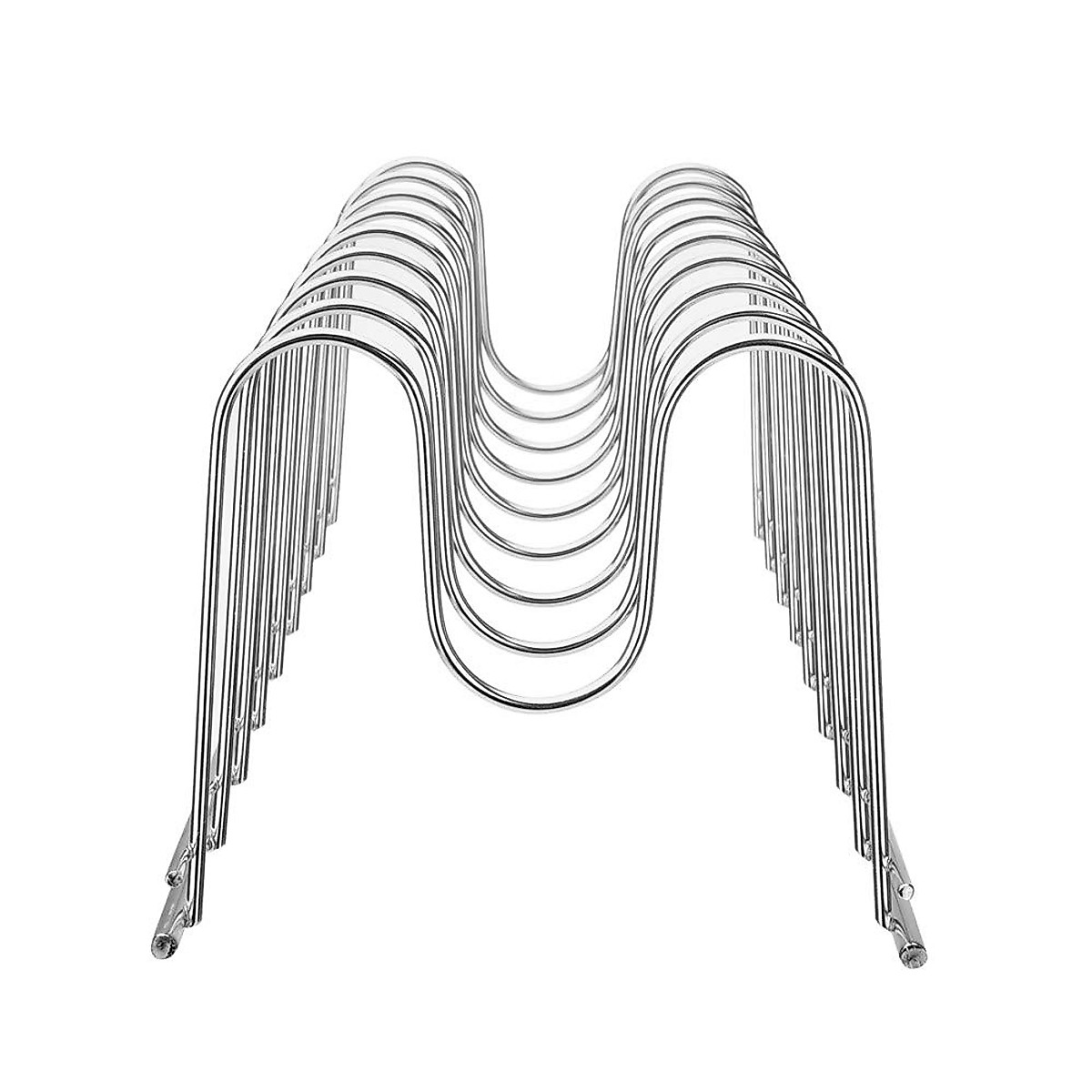 SANNO Pan pot Lid Holder Rack Kitchen Lid Organizer for Plates, Cutting Boards Bakeware, Cooling Racks, Pots & Pans, Serving Trays,stainless steel pack of 2