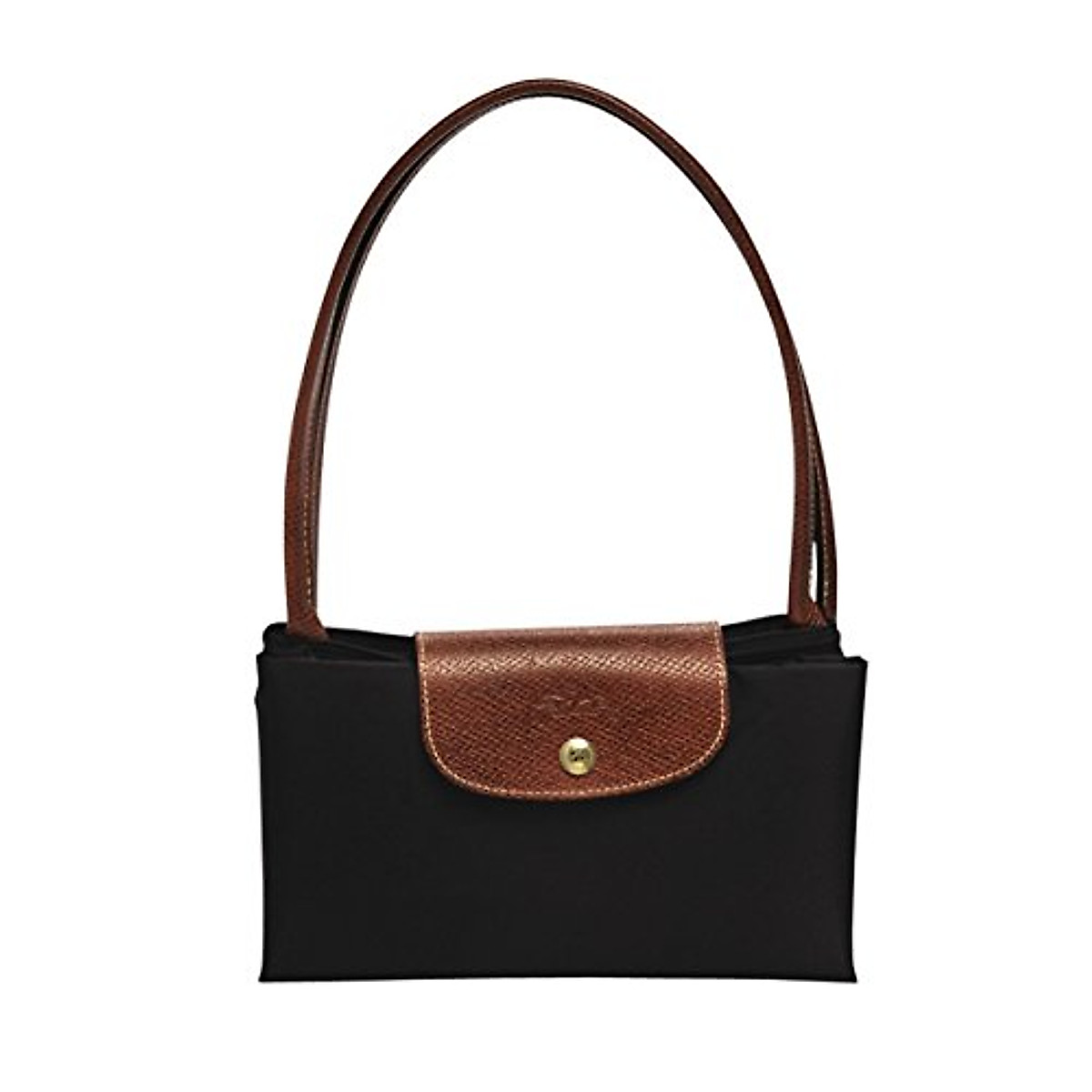 Longchamp Women's Le Pliage Sac Shopping Small Shoulder Bag, Black