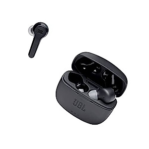 JBL Tune 215TWS True-Wireless Headphones - Black (Renewed)