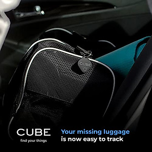 Cube Tracker Key Finder Locator Smart Bluetooth Tracker Tag: Key Tracker for Car Keys, Wallet Tracker, Remote Finder Luggage Tracker, Item Finders Waterproof Tracking Devices +App, Replaceable Battery