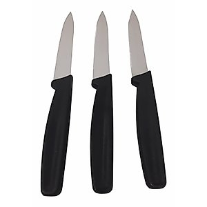 Paring Knives - 4 in. Blades - Choose 3 Pack or 6 Pack - Cozzini Cutlery Imports (3 Pack Paring Knives)