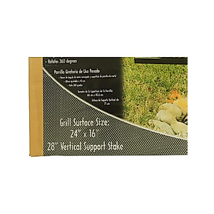 Texsport Heavy Duty Barbecue Swivel Grill for Outdoor BBQ over Open Fire