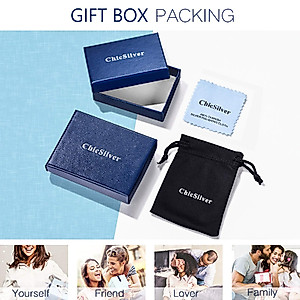 ChicSilver Green Emerald Ring May Birth Stone Ring for Women Pear Shaped Engagement Ring for Women