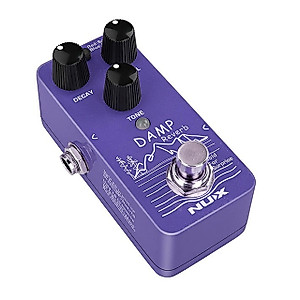 NUX Damp Reverb Guitar Effects Pedal with Plate, Spring, and Hall