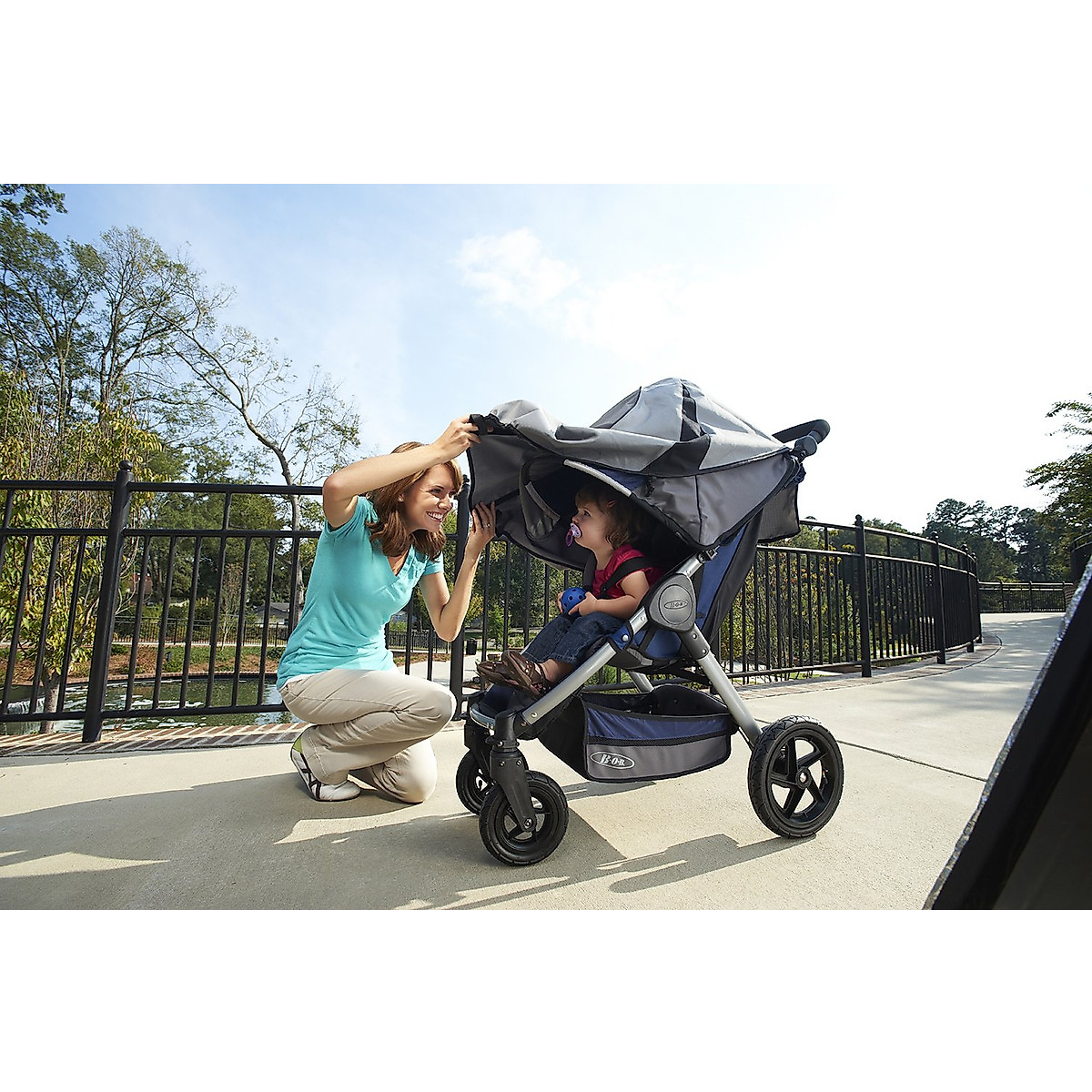 BOB Gear Sun Shield for Motion Strollers, Grey