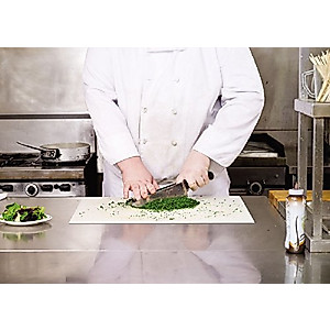 Cut N' Funnel Food Service Grade Flexible Plastic Cutting Mat 4 Pack Made in the USA 18" x 12" BPA Free Dishwasher Safe