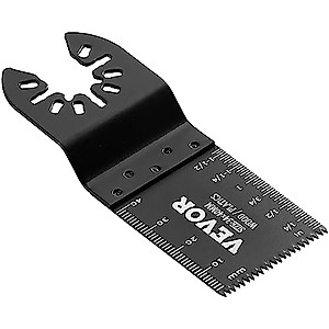 VEVOR 50PCS Oscillating Saw Blades, Universal Quick Release Oscillating Saw Blades, Multitool Tool Blades for Wood Plastic Aluminum, Fit Dewalt Milwaukee Hitachi Chicago Craftsman