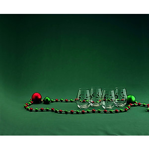 Pfaltzgraff Winterberry Stemless Wine Glasses (Set of 4)