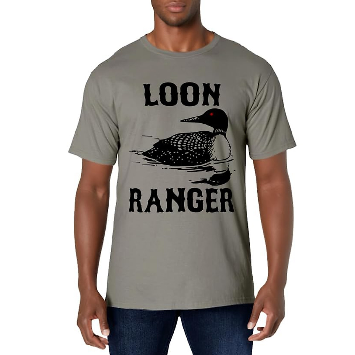 Loon Ranger Shirt Funny Common Loon TShirt Bird Watching Tee