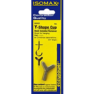 Eazypower 80935 1/4inch Y Shape Cup Hook Installer and Remover