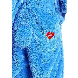 Child Care Bear Costume Classic Care Bear Grumpy Bear Onesie for Kids X-Large
