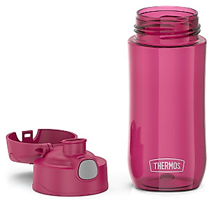 THERMOS FUNTAINER 16 Ounce Plastic Hydration Bottle with Spout, Raspberry