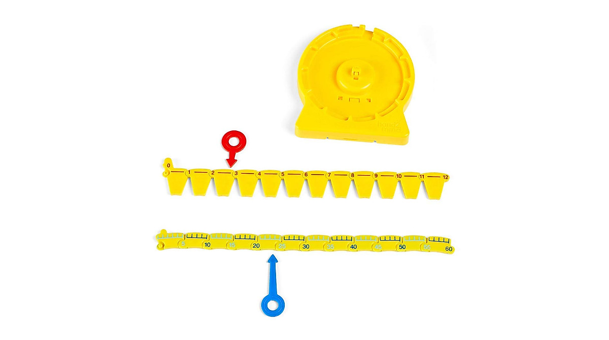 Learn to Tell Time with Hand2mind NumberLine Clock - Educational & Fun