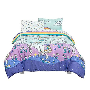 Kidz Mix Magical Unicorn Bed in a Bag, Full