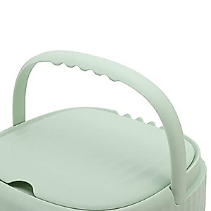 Washing Machine, 6L Folding Bucket Washer Portable Mini Foldable Washing Machine for Socks Underwear Baby Clothing 100-240V (US Plug)