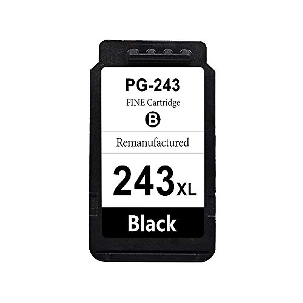 SanSeCai for Canon PG-243XL Remanufactured Ink Cartridge Compatible for PG243 243XL Fine Cartridge for Canon TR4520 TS302 TS202 MX490 MX492 MX495 MG2420 MG2520 MG2525 MG2922 MG3020 Printers 1 Black