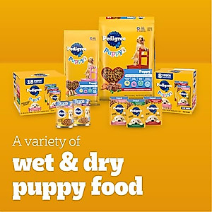 Pedigree Puppy Dry Puppy Food, Chicken, Rice, and Vegetable Flavor, 3.5 lb. Bag
