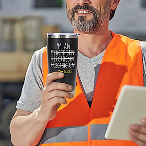 EchoMaven Electrician Gifts for Men - Funny, Cool Gifts for Electricians - 20oz Tumbler - I'm An Electrician