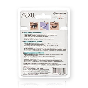 Ardell "Best of" Natural Variety Pack of False Eyelashes, 4 Pairs of Natural Fake Eyelashes