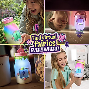 Got2Glow Fairies Got2Glow Fairy Finder - Electronic Fairy Jar Catches 30+ Virtual Fairies - Got to Glow (Blue)