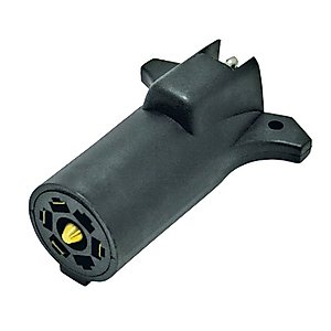 Reese Towpower 85212 7-Way to 5-Way Adapter - Black