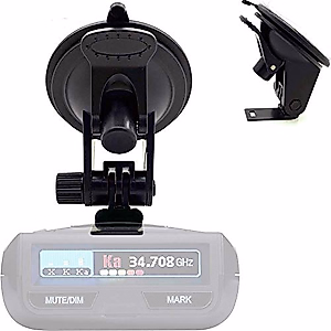 ChargerCity Car Truck Windshield Super Suction Cup Mount for UNIDEN R1 R2 R3 R4 DFR3 DFR6 DFR7 DFR8 DFR9 Radar Detector (not for Models not listesd)