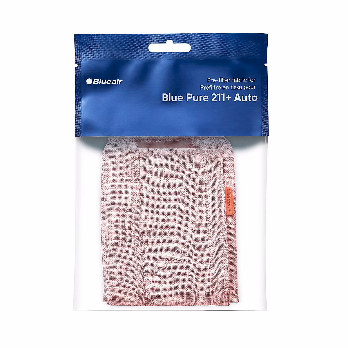 BLUEAIR Blue Pure 211+ Auto Light Pink Pre-filter, Washable Fabric Traps Pollen, Pet Hair & Dust, Archipelago Sand