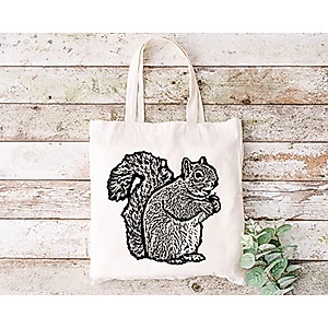 Pet Studio Art The Squirrel Tote Bag