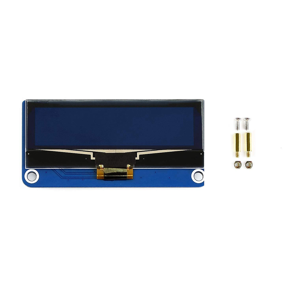 waveshare 2.23inch OLED Display HAT for Raspberry Pi 128×32 Pixels with Embedded 1305 Driver Communicating via SPI or I2C Interface.