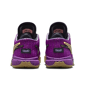 Nike Big Kid's Lebron XX SE Vivid Purple/Metallic Gold (FD0207 500) - 4