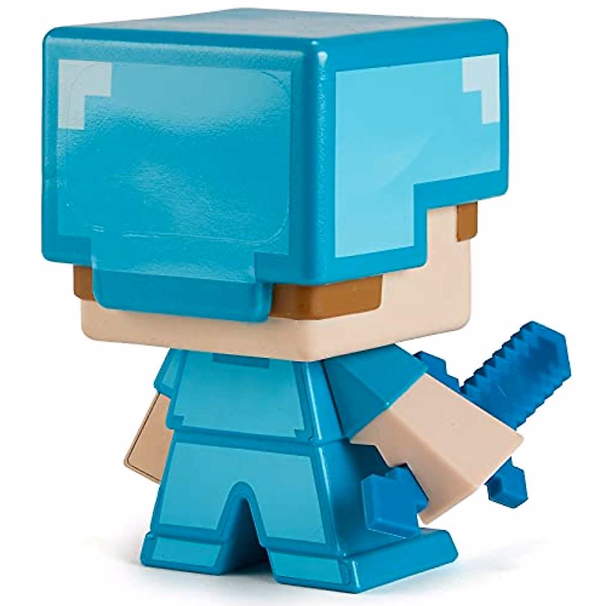 Mattel Minecraft 2021 Special Edition Figure – Large-Sized Steve in Diamond Armor for Minecraft Live Festival, Action Toy for Kids Ages 6 Years and Older