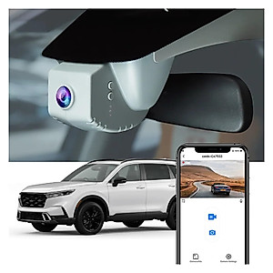 Fitcamx 4K Dash Cam Compatible with Car DVR Accessories CRV 2023,Dash Camera Compatible with CR-V CRV CR V Hybrid 6th Gen 2023 2024 (Color : Beige, Size : 4K Dual Cam 128GB)