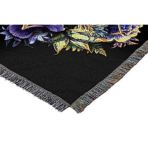 Northwest Woven Tapestry Throw Blanket, 48 x 60 Inches, School Foliage