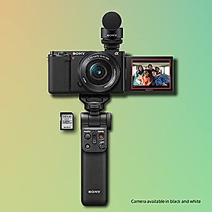 Sony Alpha ZV-E10 - APS-C Interchangeable Lens Mirrorless Vlog Camera Kit & Content Creator Kit