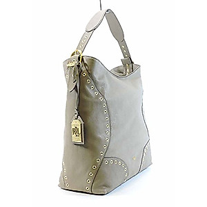 LAUREN Ralph Lauren Morley Small Hobo,Porcini