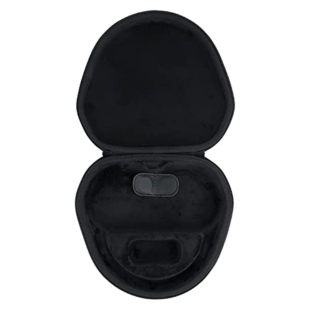 co2CREA Hard Case with Sleep Mode Replacement for Apple AirPods Max Headphone (Black Case)