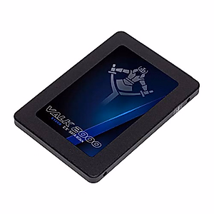 YEYIAN Valk 512GB 2.5 Inch 3D NAND 6GB/s SATA Gen 3 Internal SSD, 550MB/s Read 480MB/s Write, Compact Serial ATA I/II/III Solid State Drive, 1.5 Million Hours MTBT, NOM FCC CE ROHS Certified, Black