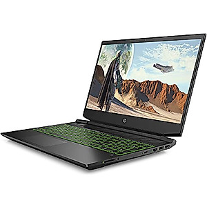 HP Pavilion 15.6" FHD Gaming Laptop, Intel Core i5-10300H, 8GB RAM, NVIDIA GeForce GTX 1650 4GB, 250GB SSD, Windows 10 Home, Black (8G, 256G)