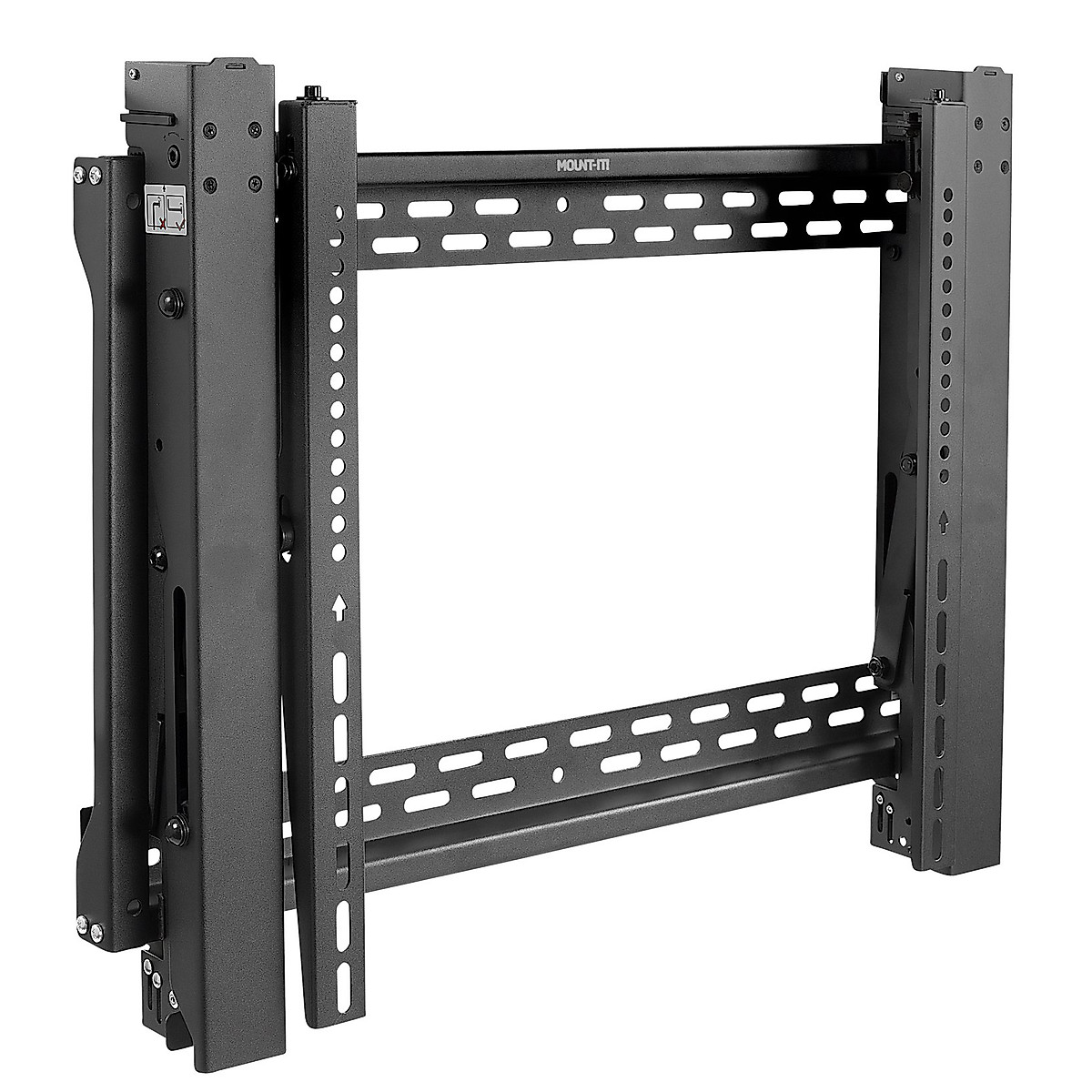 Mount-It! Pop Out Video Wall Mount, Digital Signage TV Menu Board Mount for 32 to 70" TVs, Up to VESA 600x400, Commercial Grade 154 Lbs Capacity
