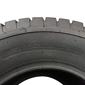 MOTOOS Set of 2 24x12.00-12 Lawn Mower Tractor Turf Tires 24x12x12 6PR for Lawn Garden Mower Tubeless Tires