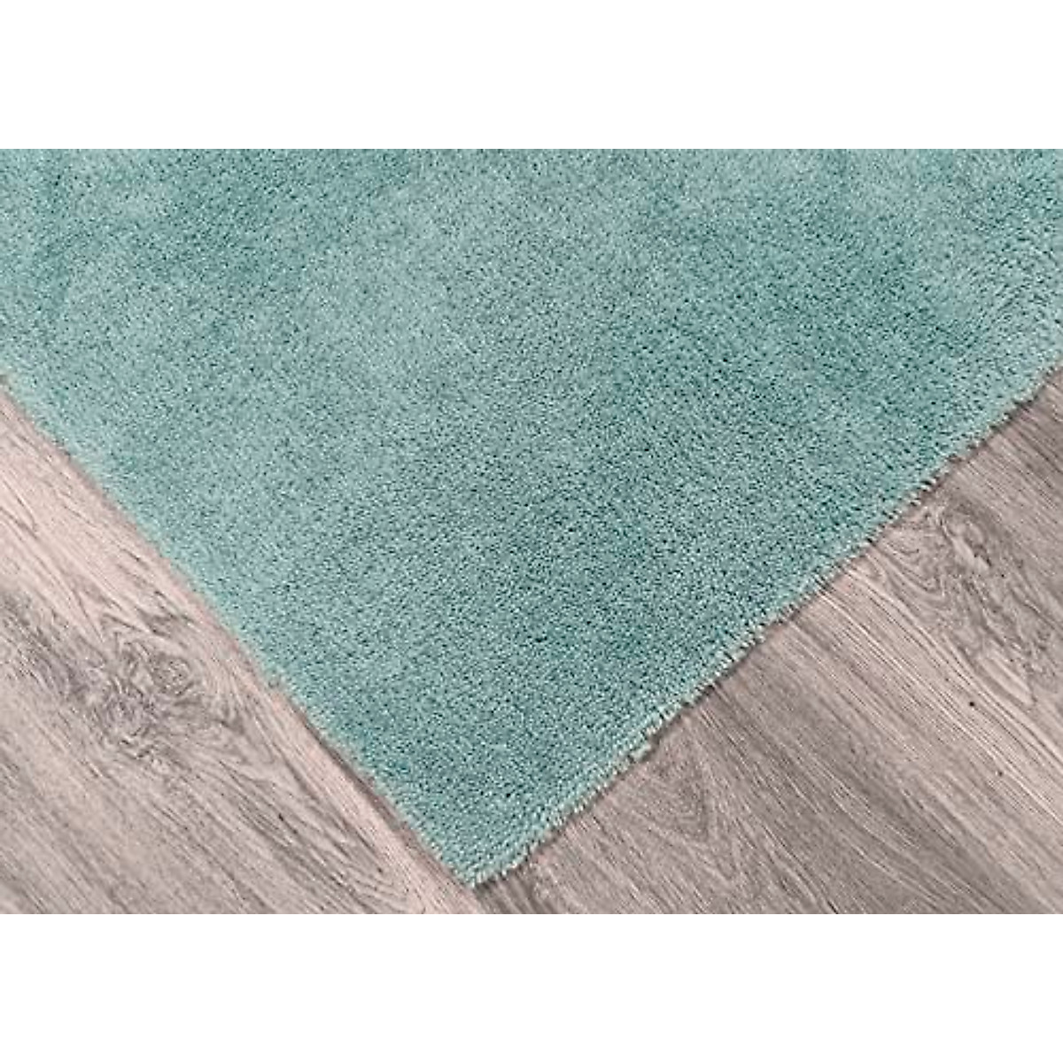 Garland Rug Room Size Washable Bathroom Carpet, 5-Feet by 6-Feet, Sea Foam