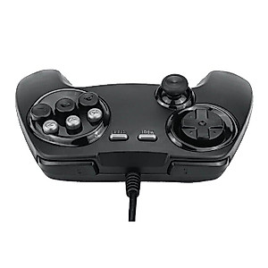 BrawlerGen Genesis Mini Controller 6 Button Genesis Mini/PC/MAC/Switch USB Compatible