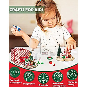 Christmas Gifts, Make Your Own Night Light DIY Arts and Crafts for Kids 4 5 6 7 8 Year Old Girls Christmas Stocking Stuffers, Xmas Tabletop Decoration Women Room Decor Nightlight Toys