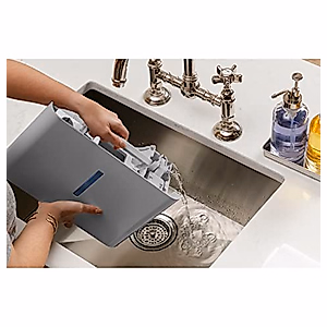 GE Energy Star Portable Dehumidifier 50 Pint with Pump, Perfect for Bedroom, Garage or Rooms up to 4000 Sq Ft, For High Humidity Areas, Built-in Pump Eliminates Need to Check Water Levels, Grey