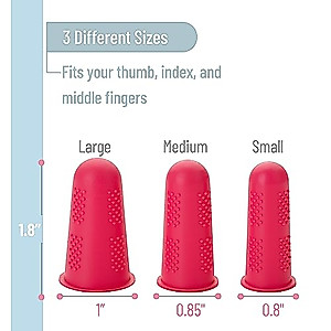 Mr. Pen- Hot Glue Gun Finger Protectors, 24 pcs, Silicone Finger Protectors, Rubber Fingers Tips, Rubber Finger Covers, Rubber Finger Tips Protector, Finger Gripper, Finger Grip, Finger Rubber Tips
