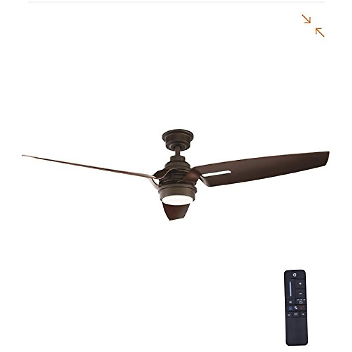 Home Decorators Collection Ironcrest 60" LED Ceiling Fan