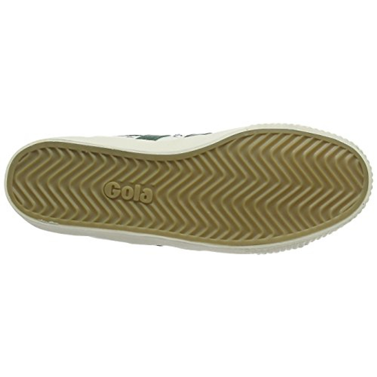 Gola Men's Mark Cox Trainers, Off White Off White Dark Green Wn, 8