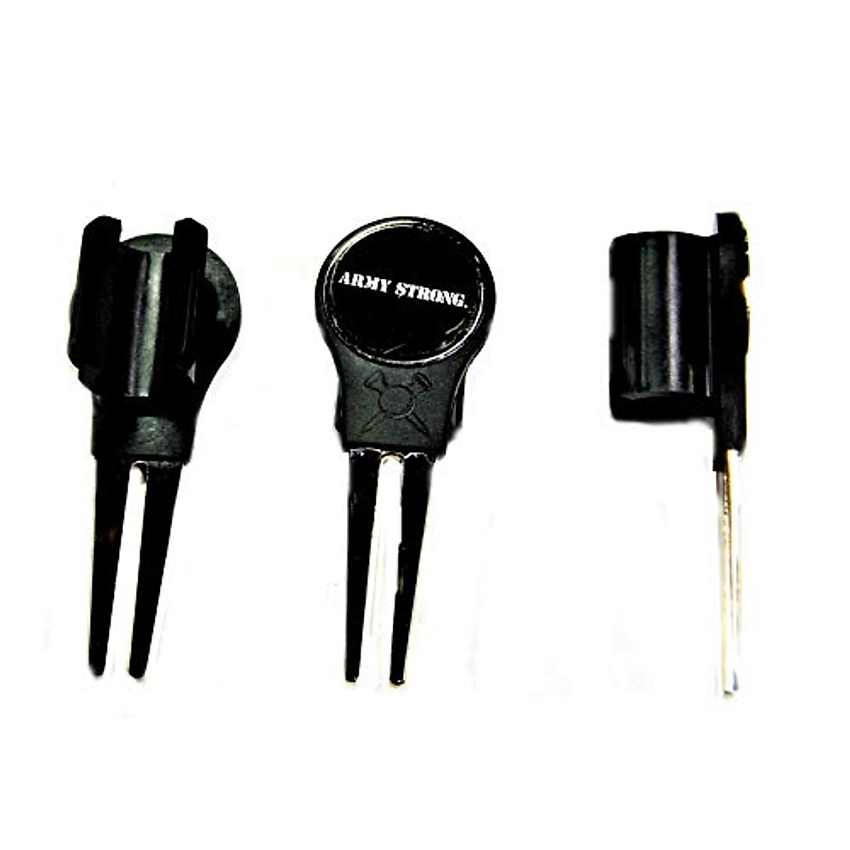 Putter Mounted Divot Tool and Ball Marker - (Army)