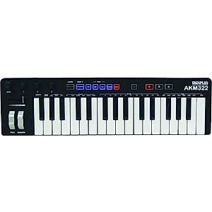 midiplus AKM322 mini size 32 keys USB MIDI Keyboard Controller