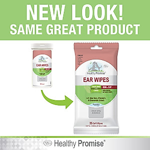 Four Paws Healthy Promise Pet Ear Wipes 35 Count